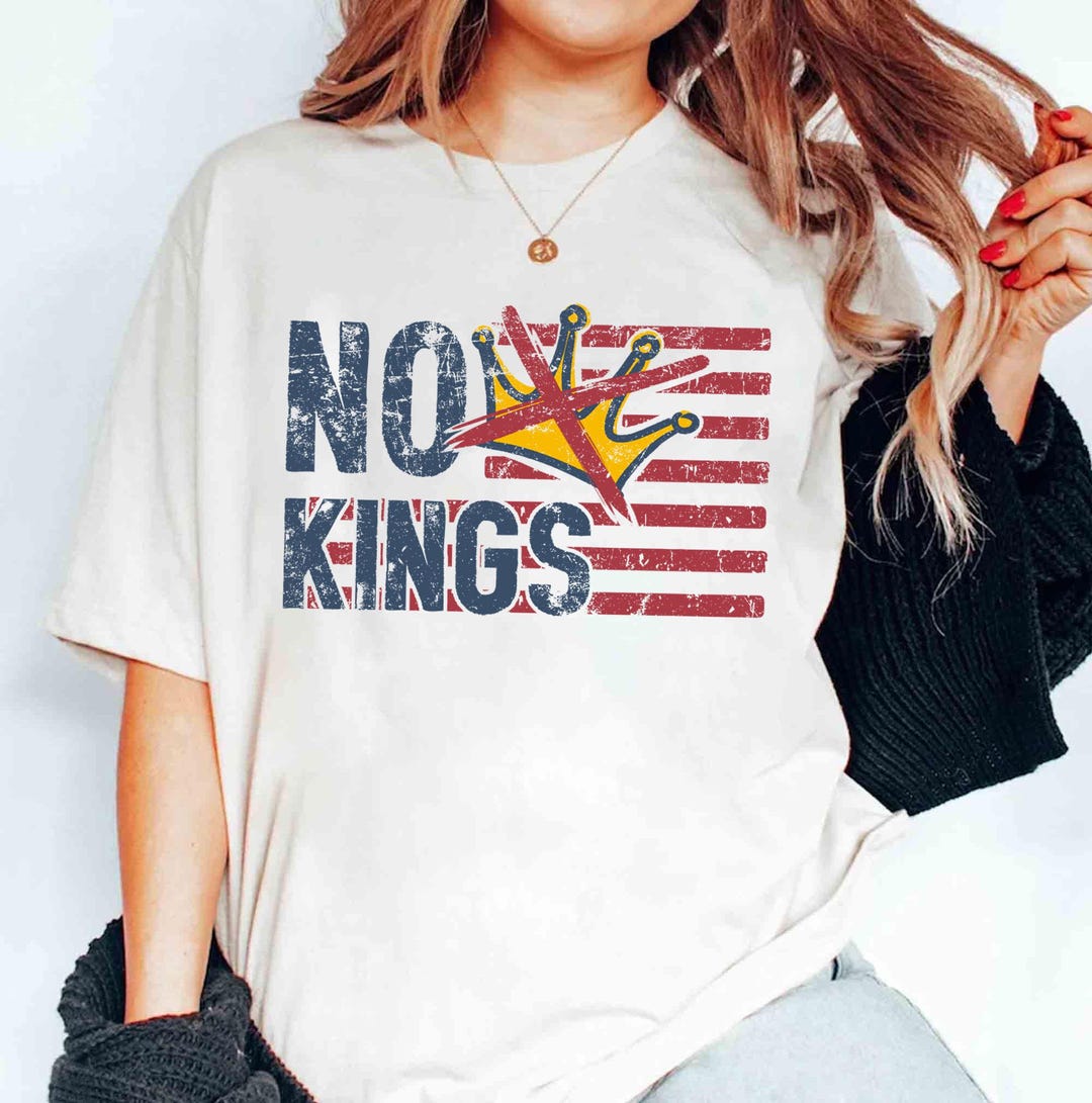 No Kings Shirt, No Kings in America Shirt, Protest Shirt, Political Tee ...