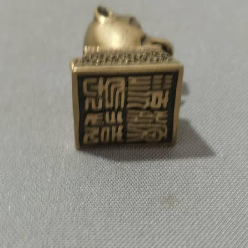 Copper Monkey Pendant Stamp Metal Amulet Magic Attact Love Charm Rare ...