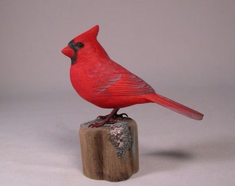 Wooden cardinal | Etsy