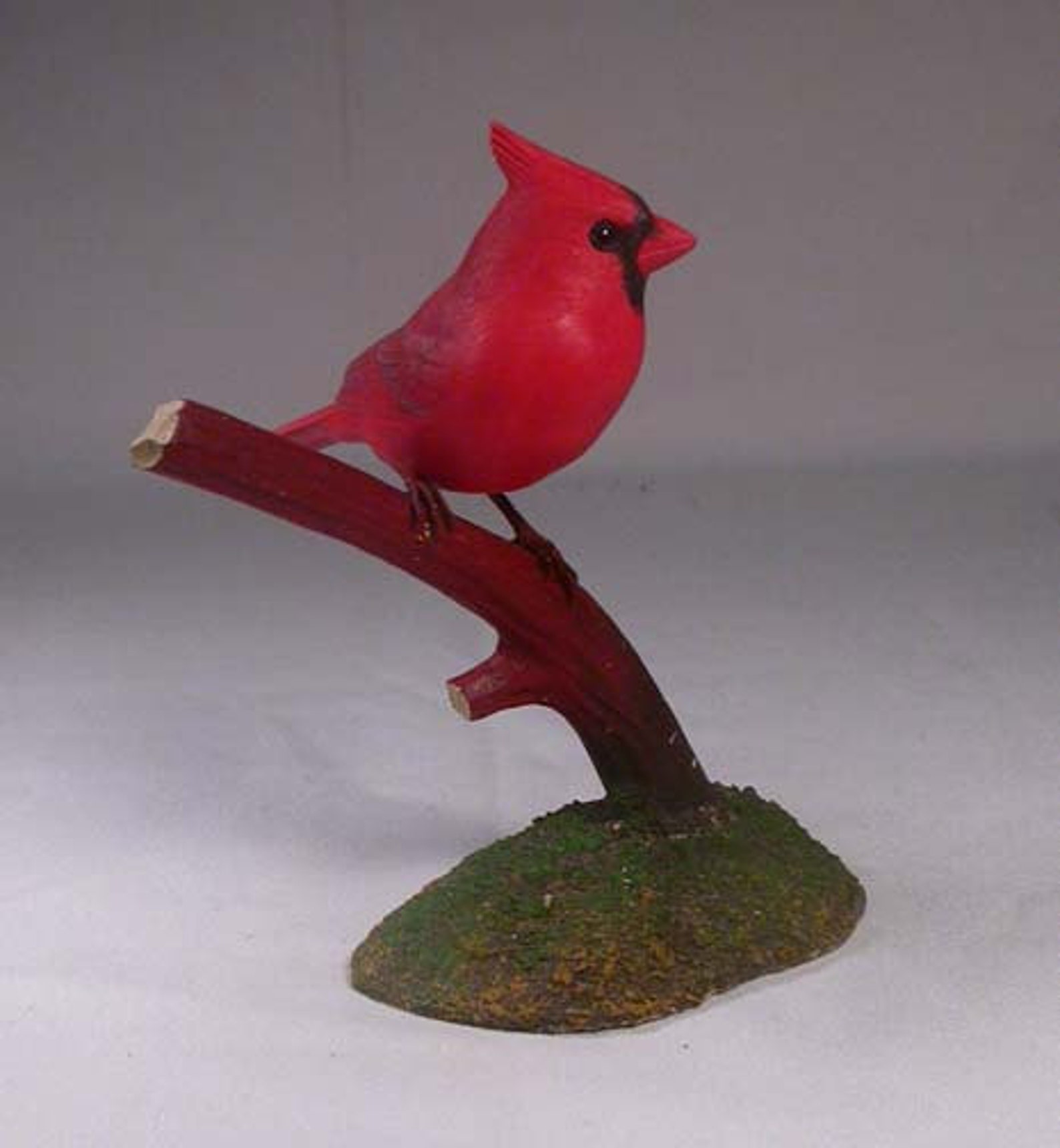 4-3/4 Inch Male Cardinal Carving Bird Carvings Christmas - Etsy
