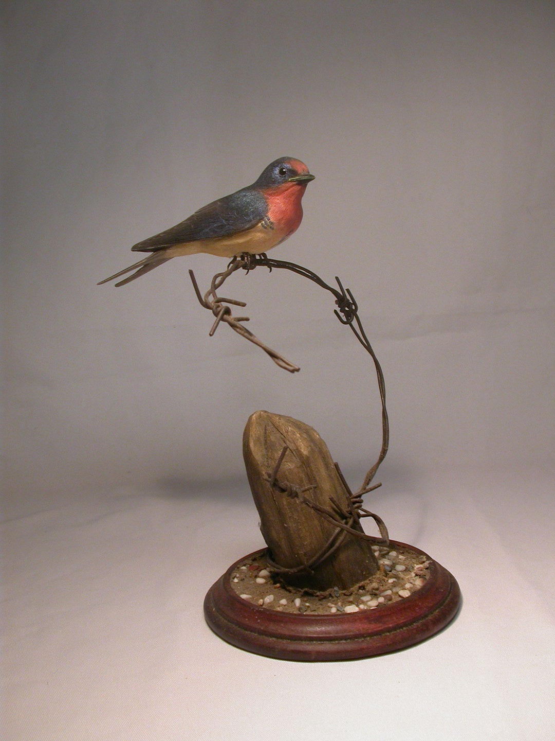 Barn Swallow Wooden Hand Carved Bird Carving - Etsy