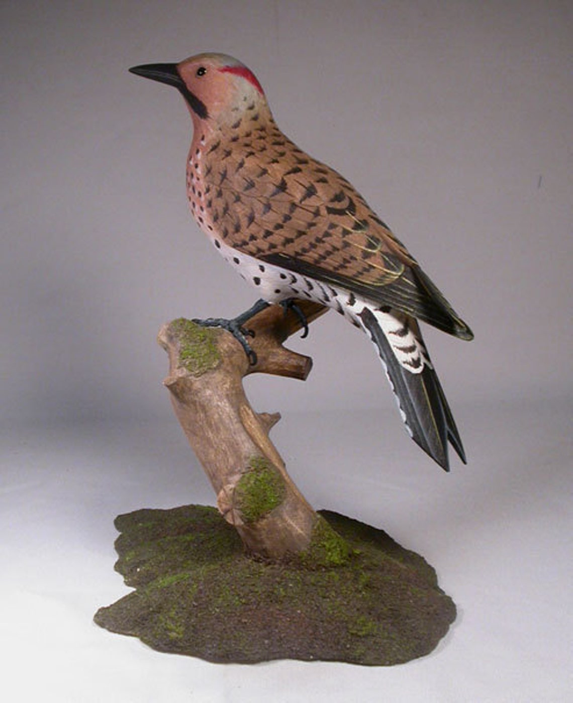 Northern Flicker Hand Carved Wooden Bird - Etsy