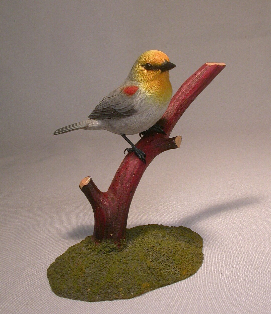 Verdin Hand Carved Wooden Bird Carving - Etsy