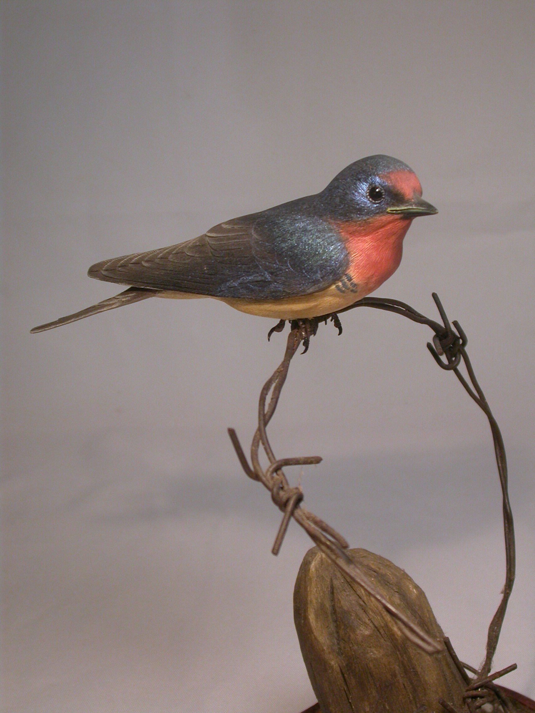 Barn Swallow Wooden Hand Carved Bird Carving - Etsy