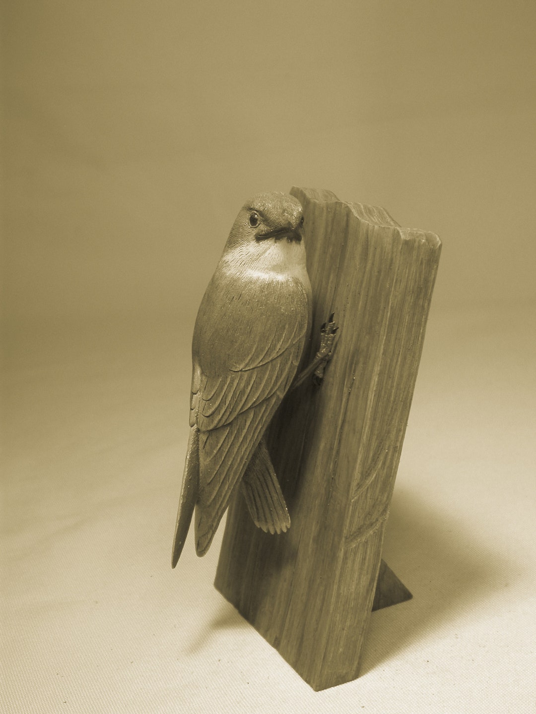 Chimney Swift Hand Carved Wooden Bird - Etsy