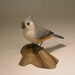 Tufted Titmouse Hand Carved and Hand Painted Wooden Bird - Etsy
