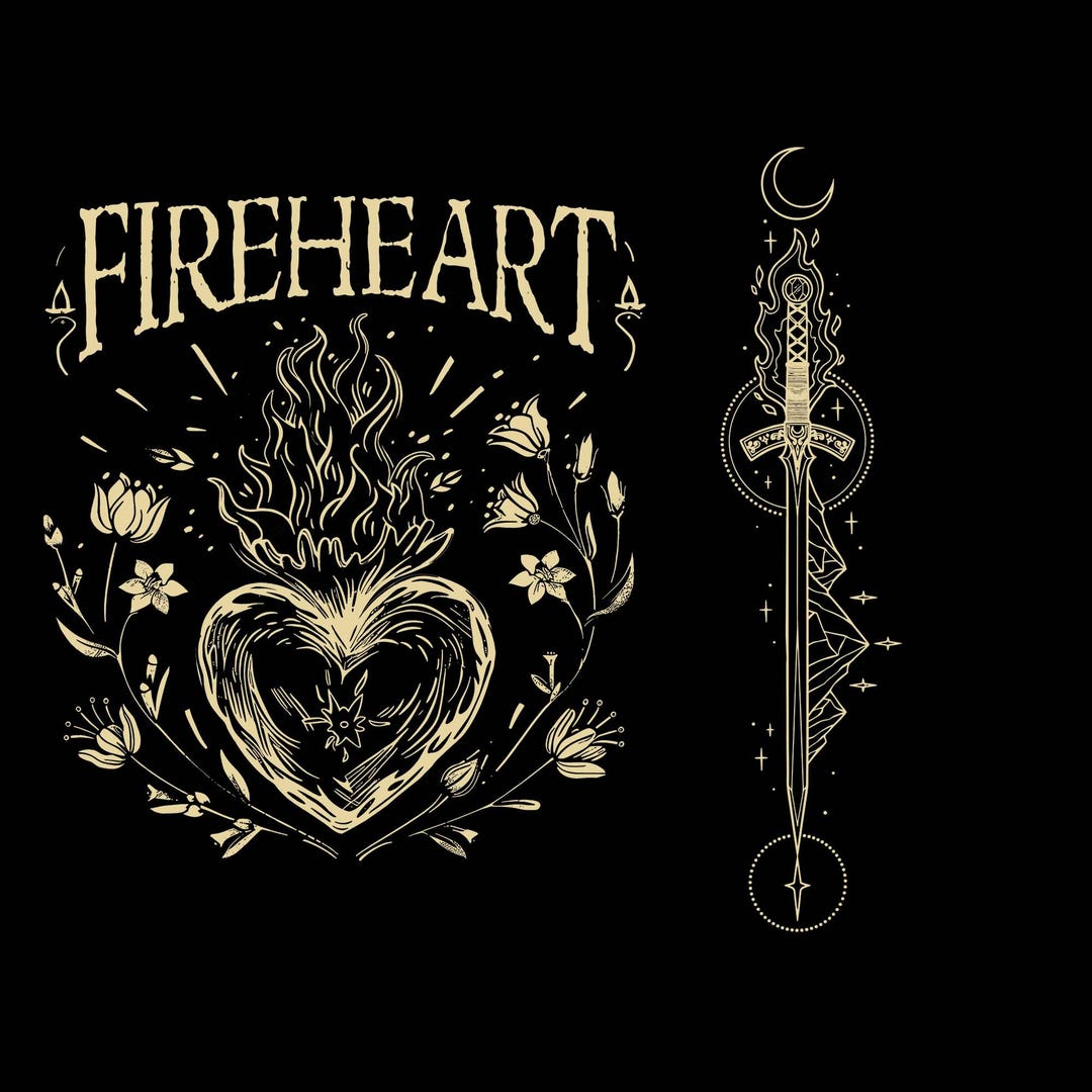 Aelin Galathynius Png, Fireheart Terrasen Png Svg, Licensed Throne of ...