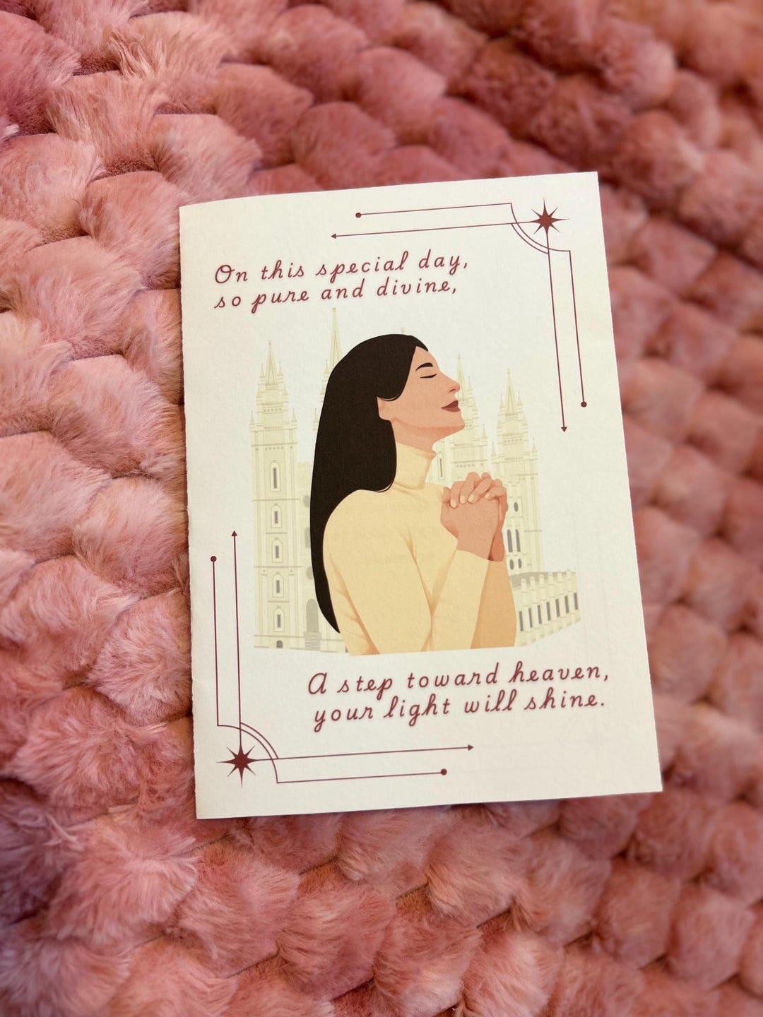 LDS Endowment Card - Etsy