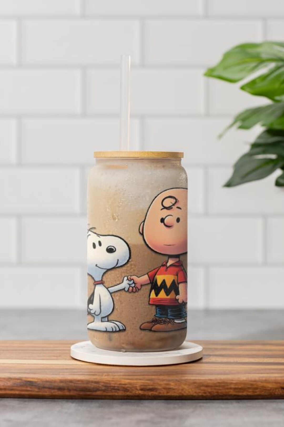 Cartoon, Sipper Glass, 16oz Personalize, Gifts, Baby Gift, Birthday ...