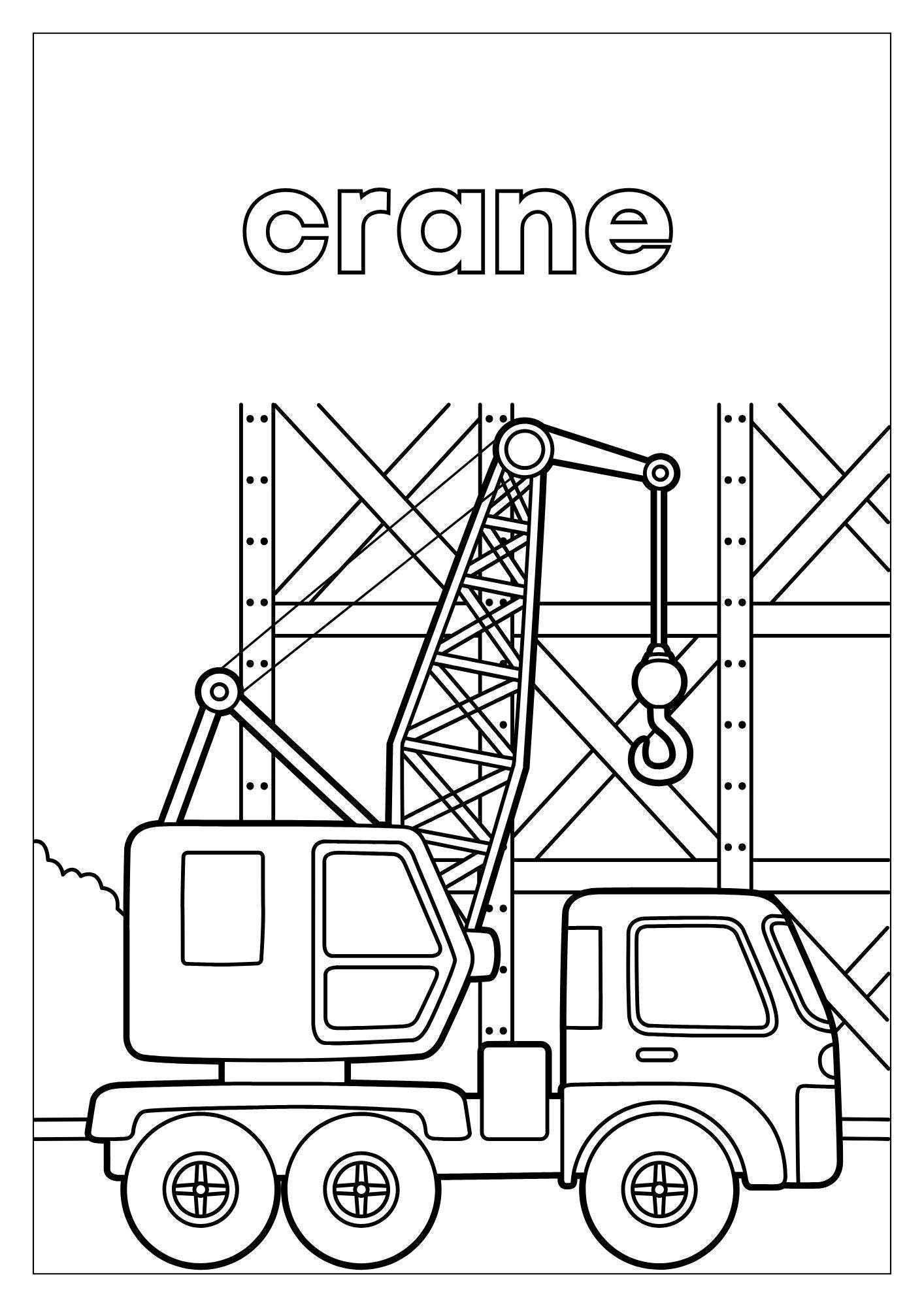 23 Amazing Vehicles Printable Coloring Book for Kids - Etsy