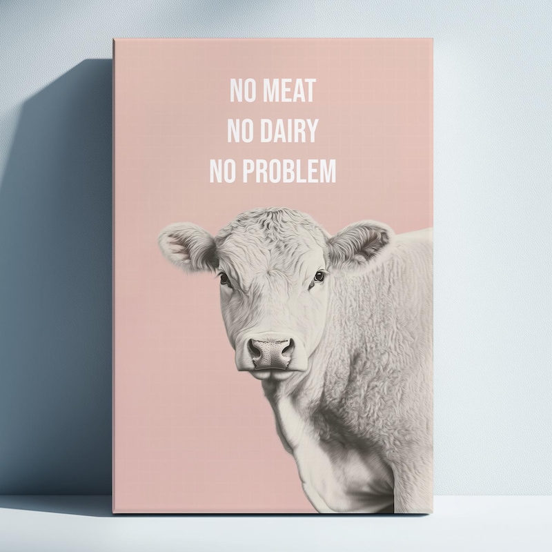 Vegan Poster - Etsy