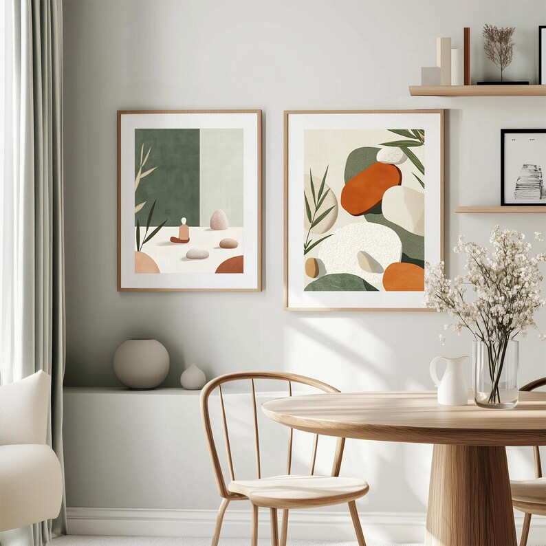 2 Yoga Poster, Yoga Day Poster, Spiritual Wall Art, Mindfulness ...