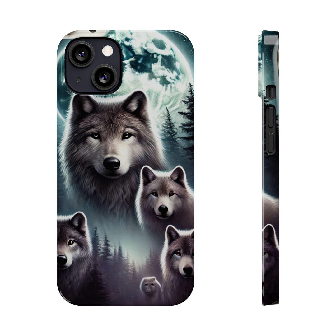 Realistic Wolf Phone Case - Etsy
