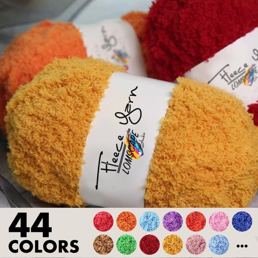 Soft Fleece Yarn 50g Teddy Bear Yarn,chenille Yarn Baby Yarn, Fluffy ...
