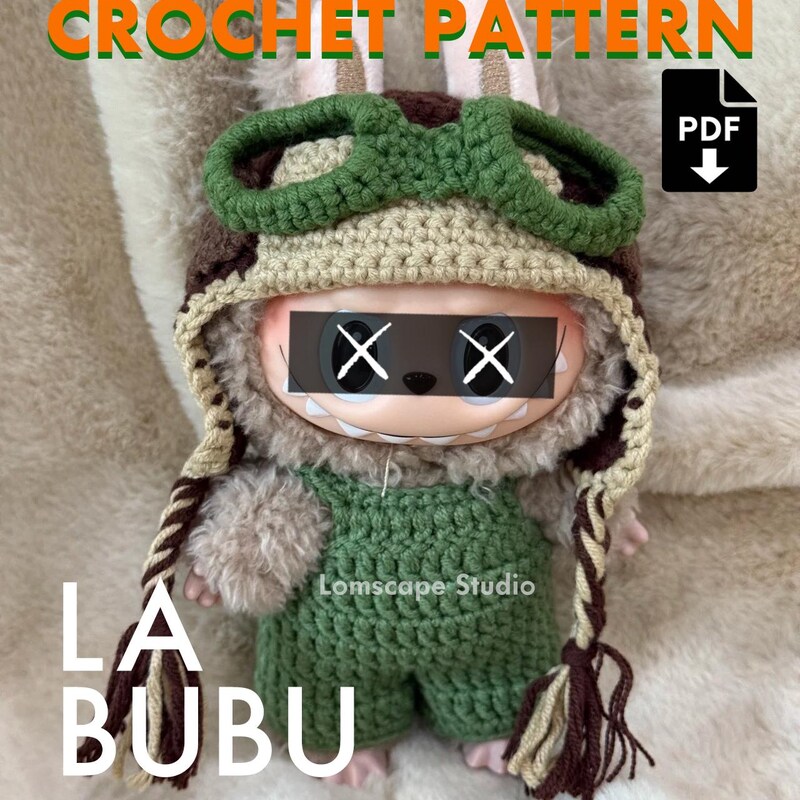 Brown Labubu - Etsy