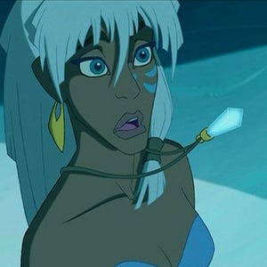 Disney's Atlantis: the Lost Empire Kida Crystal Handcrafted Glowing ...