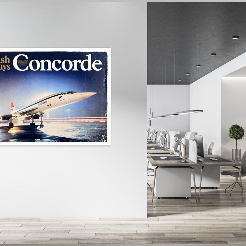 Concorde Poster - Etsy
