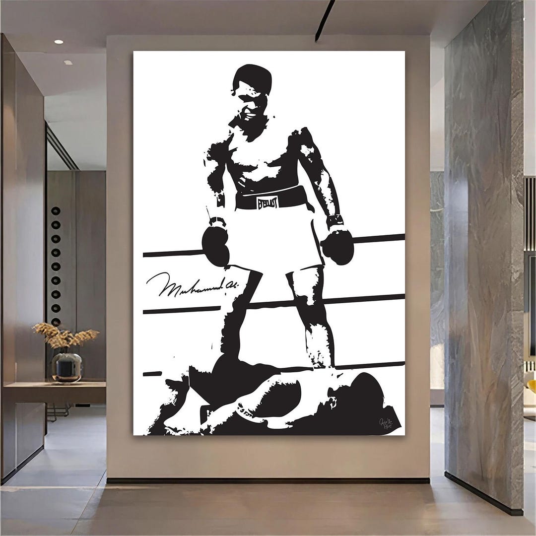 Muhammad Ali Colour Poster Professional Print on 250gsm Silk. Various ...