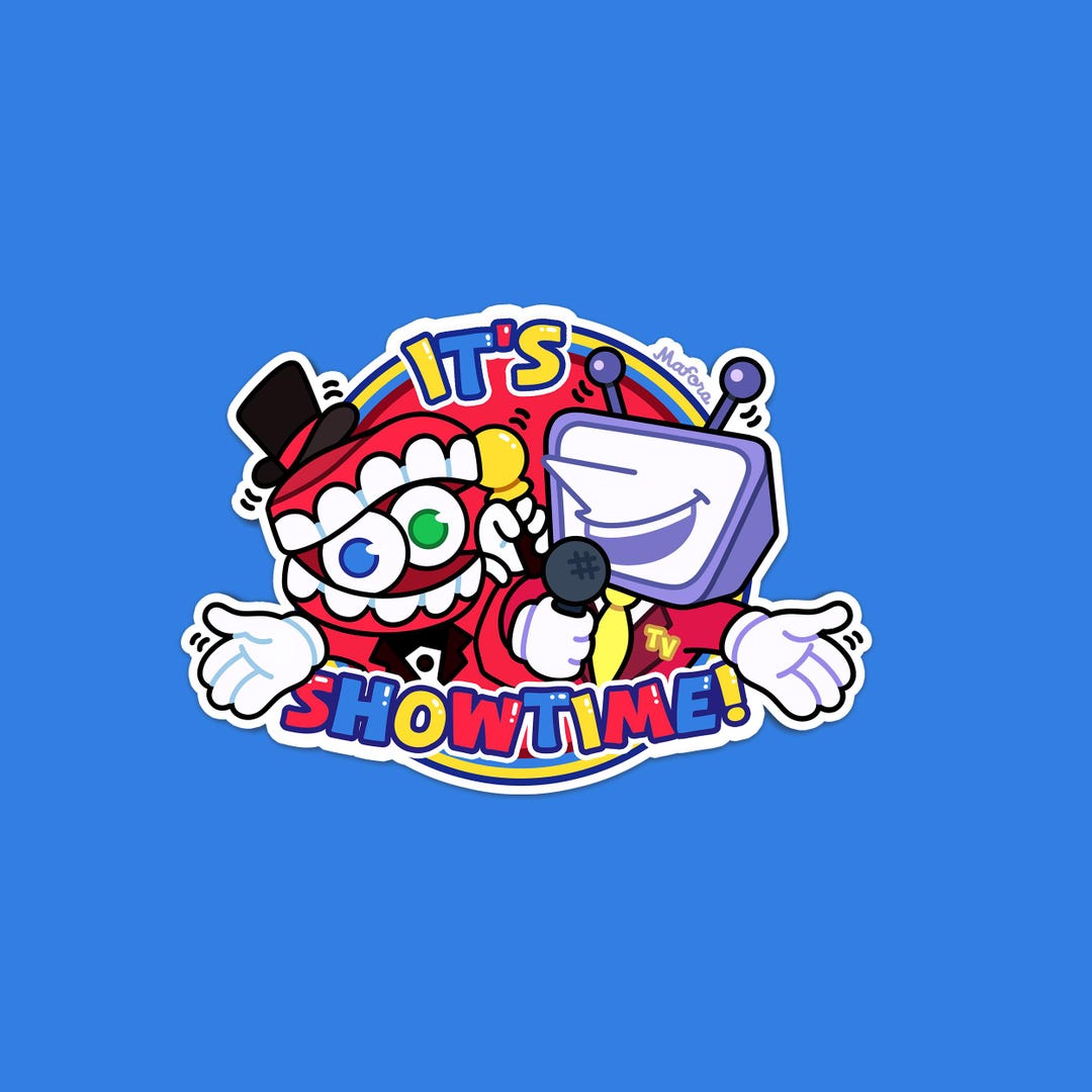 It's Showtime! | Vinyl Sticker - Etsy