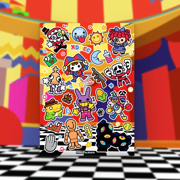 The Amazing Digital Circus Chibi - Etsy