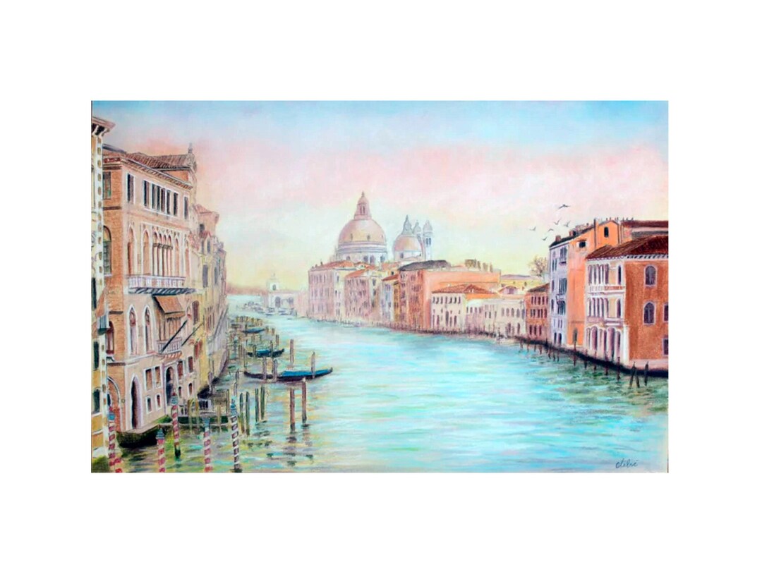 Venice Drawing. Grand Canal Drawing. Venice Drawing. Venice Grand Canal ...