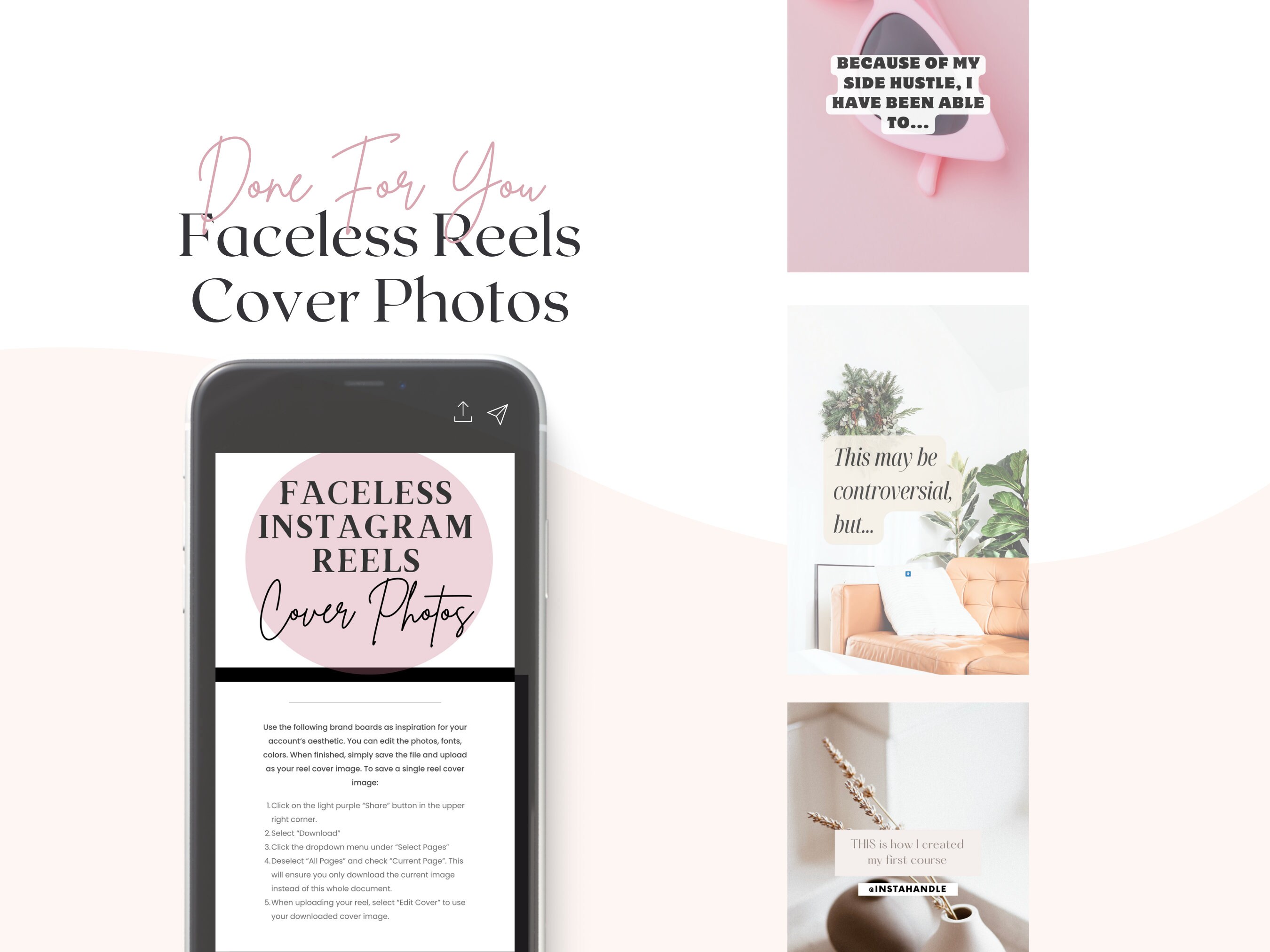 Faceless Instagram Account Bundle W/ MRR & PLR, Faceless Digital ...
