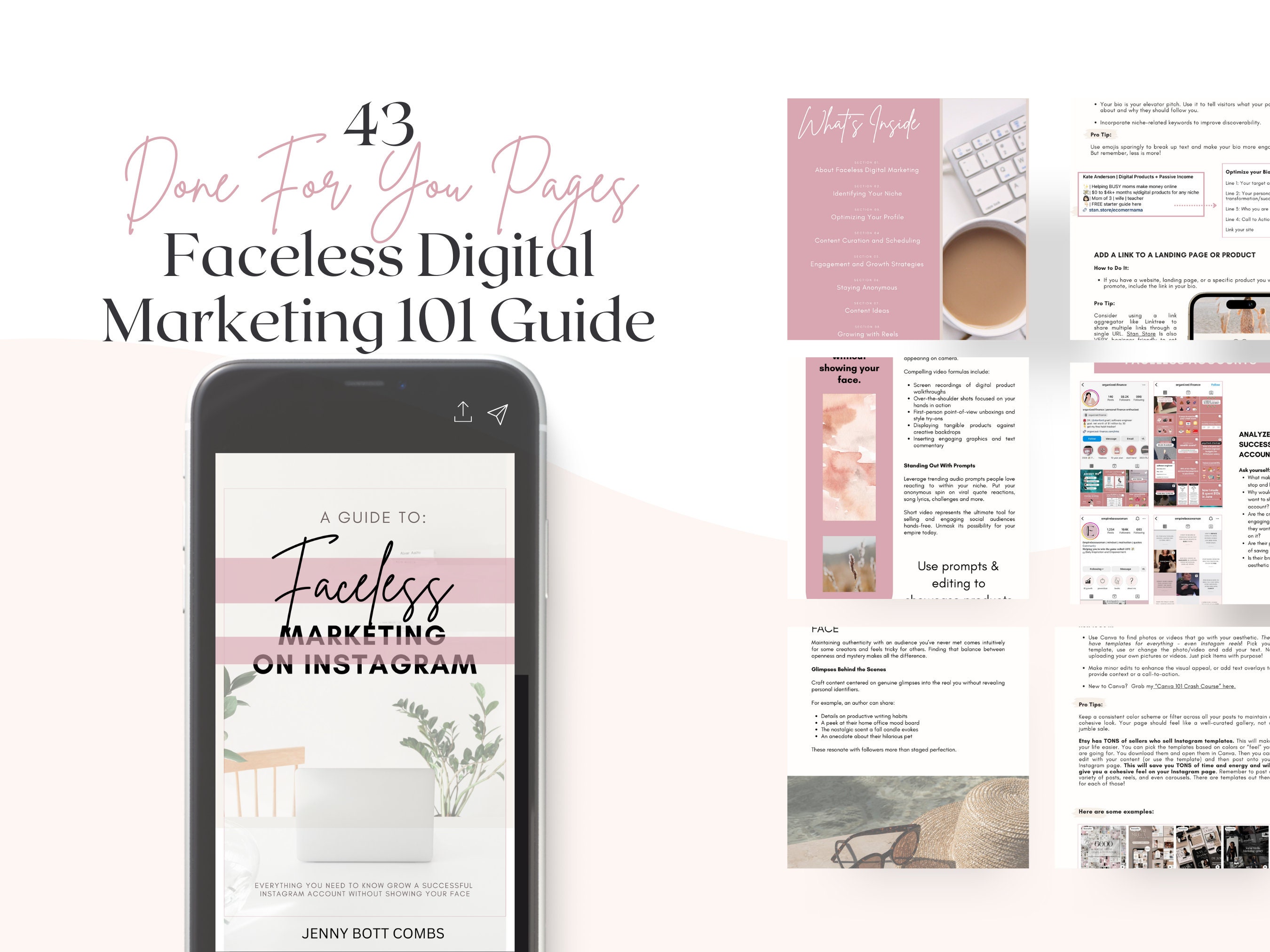 Faceless Instagram Account Bundle W/ MRR & PLR, Faceless Digital ...