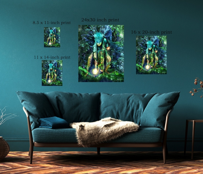 Woodwose by Susan Schroder-fantasy Art Print - - Etsy