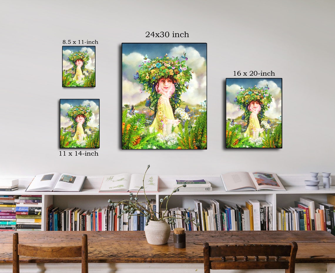 Meadow Sweet by Susan Schroder-fantasy Art Print - Etsy