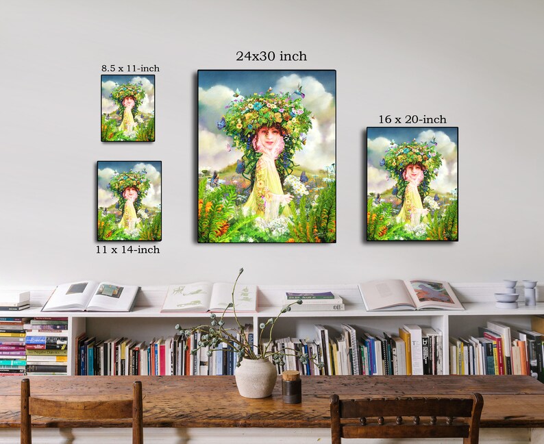 Meadow Sweet by Susan Schroder-fantasy Art Print - Etsy