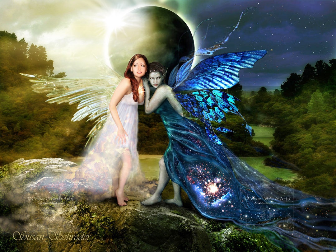 Eclipse at the Edge of Night and Day- by Susan Schroder - Mythic ...