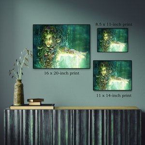 Spellbound by Susan Schroder - Mythic Dryad Fine Art Print - Etsy