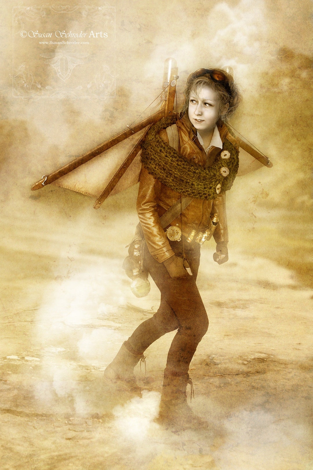 Aeronaut by Susan Schroder - Fantasy Art Print - Etsy
