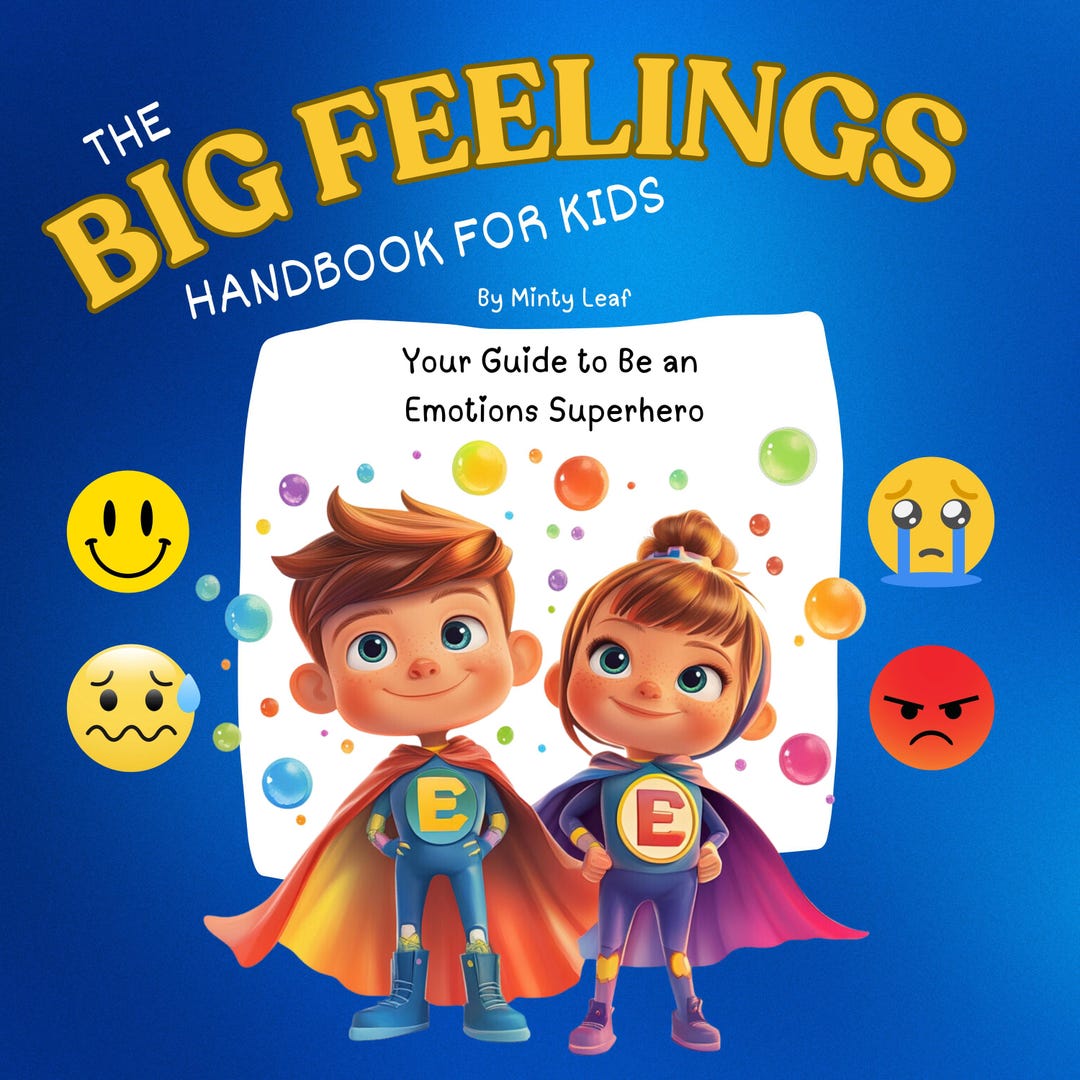 The Big Feelings Handbook for Kids - Helps Kids Understand Emotions ...