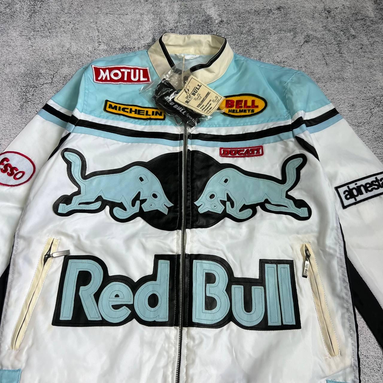 Red Bull Vintage Racing Jacket 90s S/M - Etsy