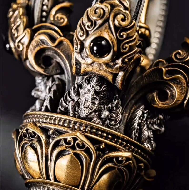 Handcrafted Vajra Nepalese Dorje Brass Handmade Tibetan Style Gift ...