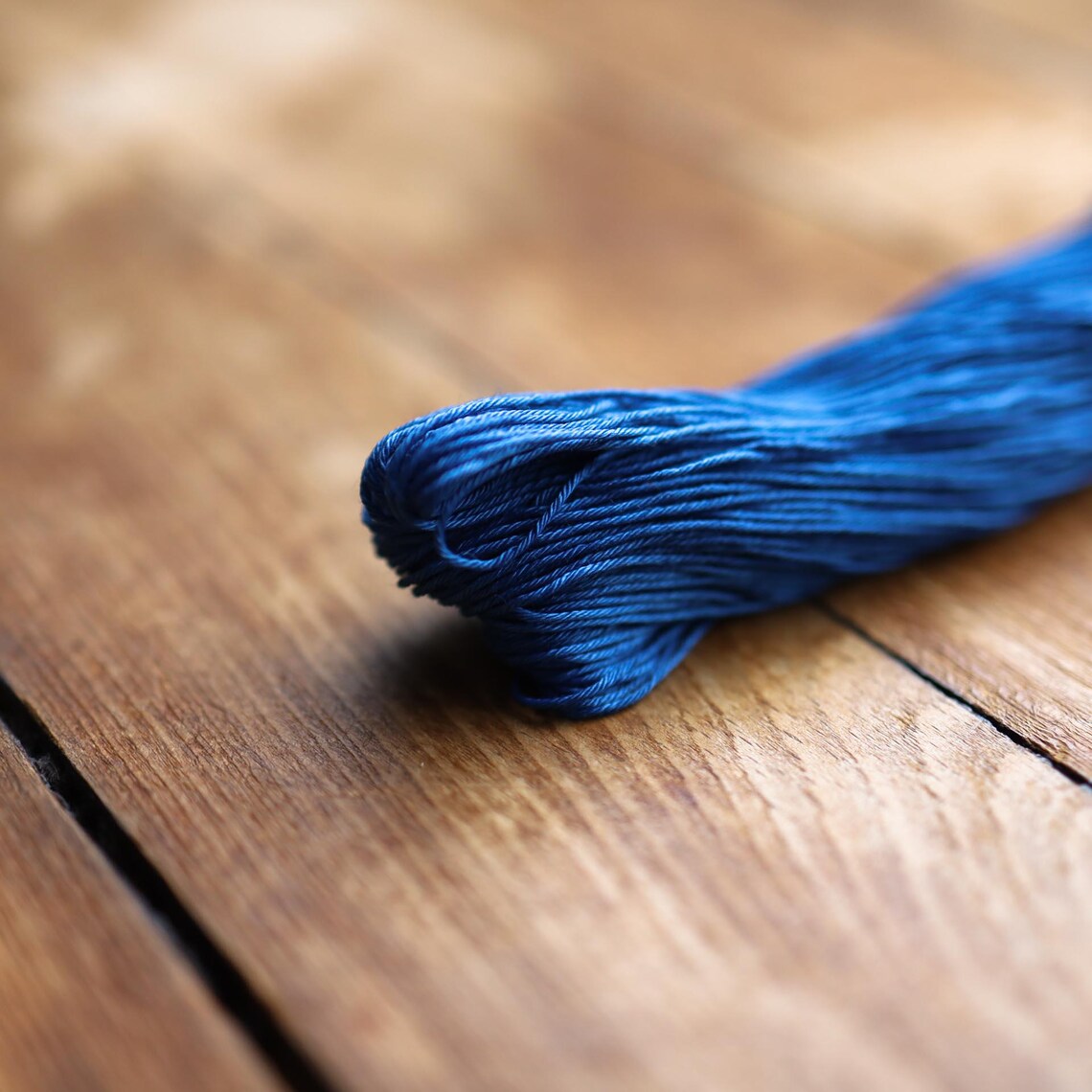 Natural Indigo Dyed Cotton 100m Sashiko Thread | Made in Japan - Etsy