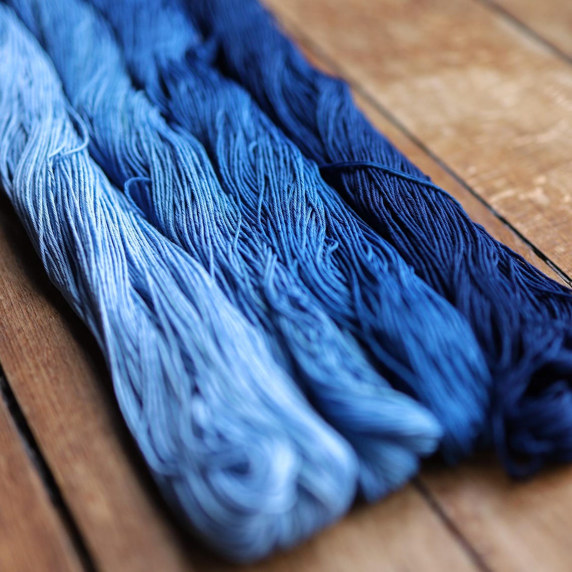 Natural Indigo Dyed Cotton 100m Sashiko Thread | Made in Japan - Etsy