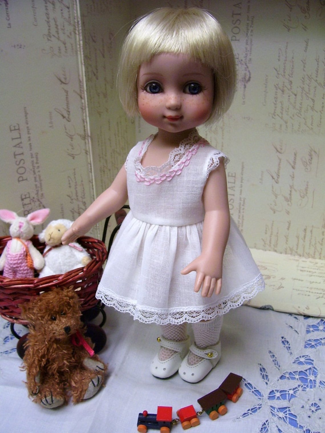 PDF Pattern for Tonner Patsy Ann Estelle Dress Pinafore - Etsy