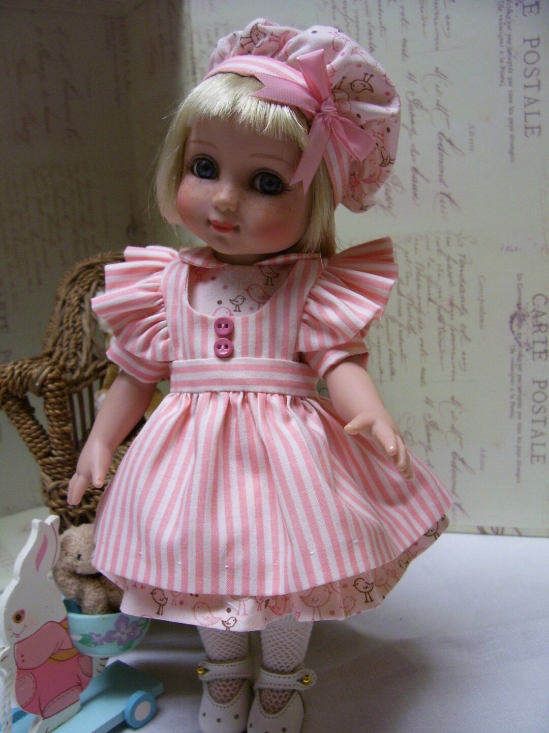 PDF Pattern for Tonner Patsy, Ann Estelle Dress, Pinafore, Slip ...