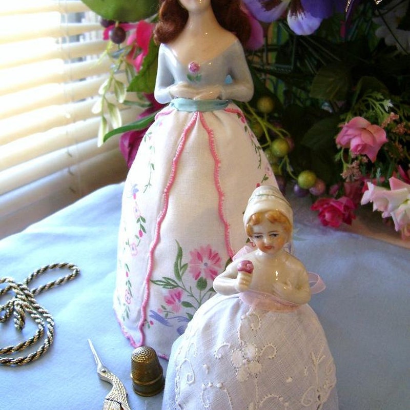 Doll Pincushion - Etsy