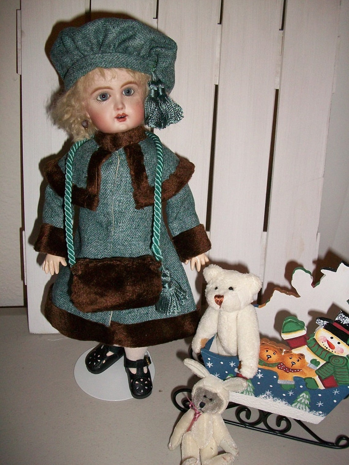 New 11" Bleuette Size PDF Pattern Winter Coat, Muff and Hat - Etsy
