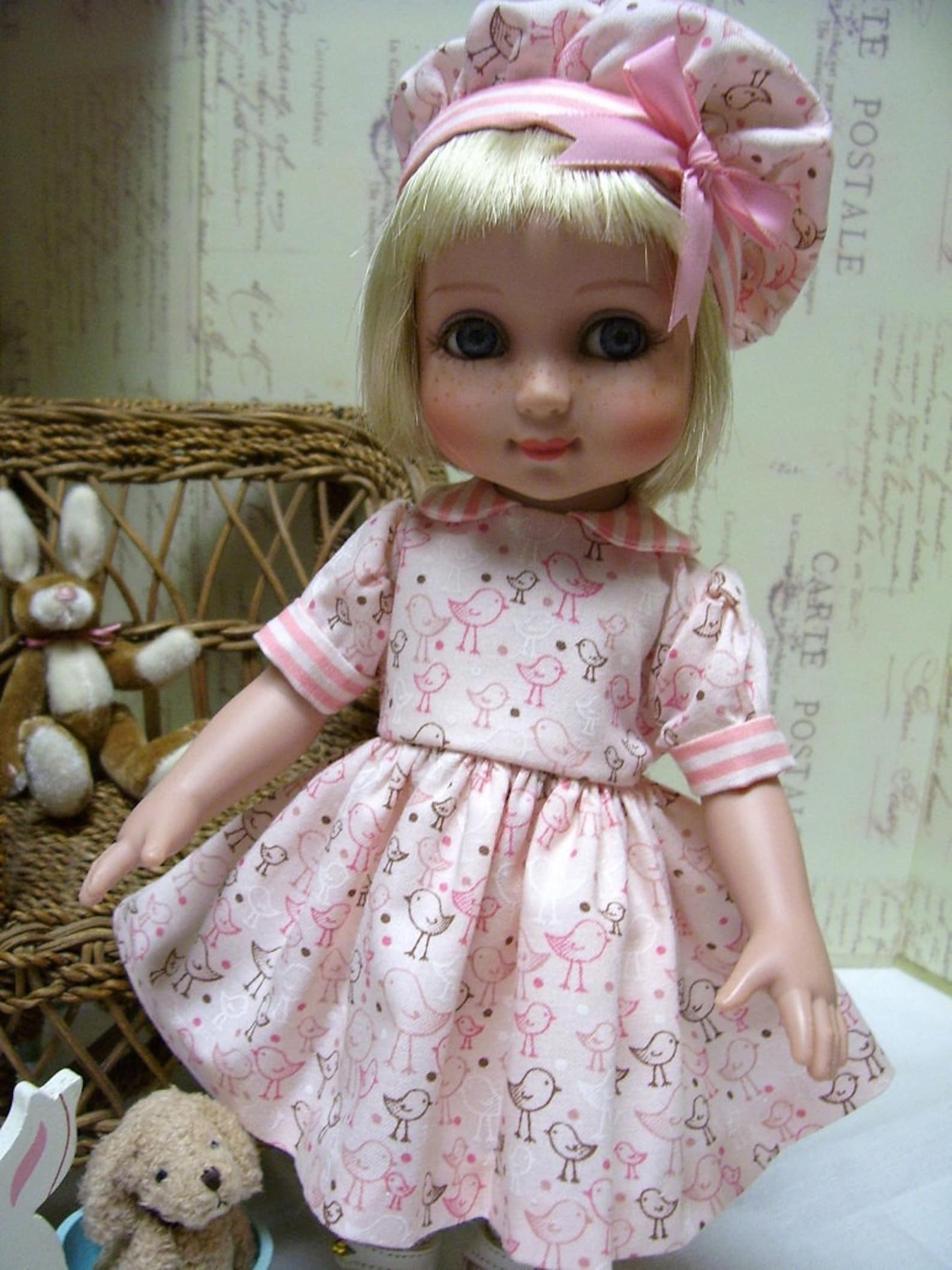PDF Pattern for Tonner Patsy, Ann Estelle Dress, Pinafore, Slip ...