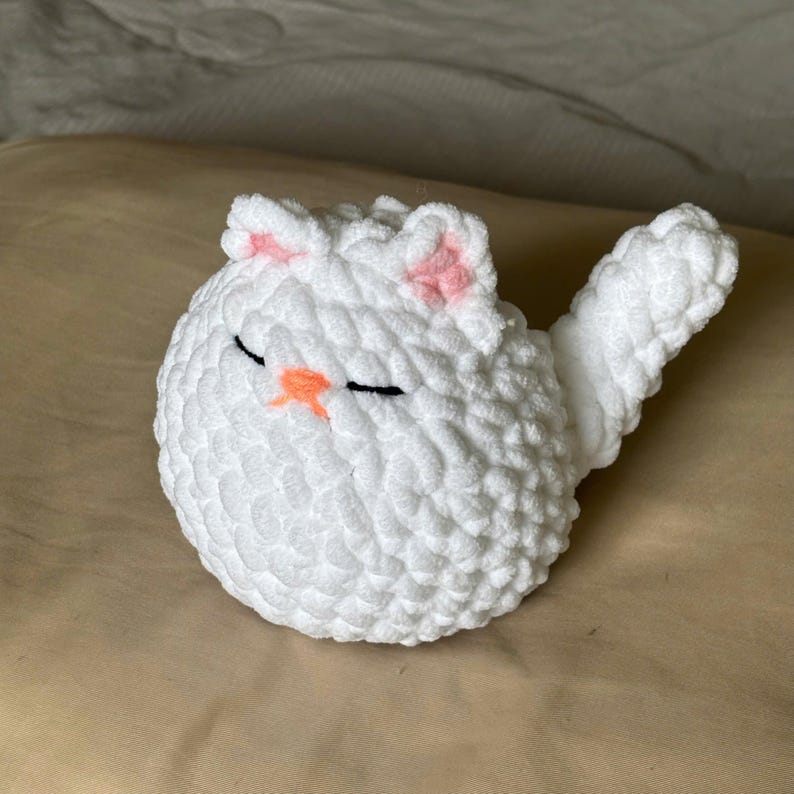 Grumpy Cat No-sew Crochet Pattern Easy DIY Plushie - Etsy
