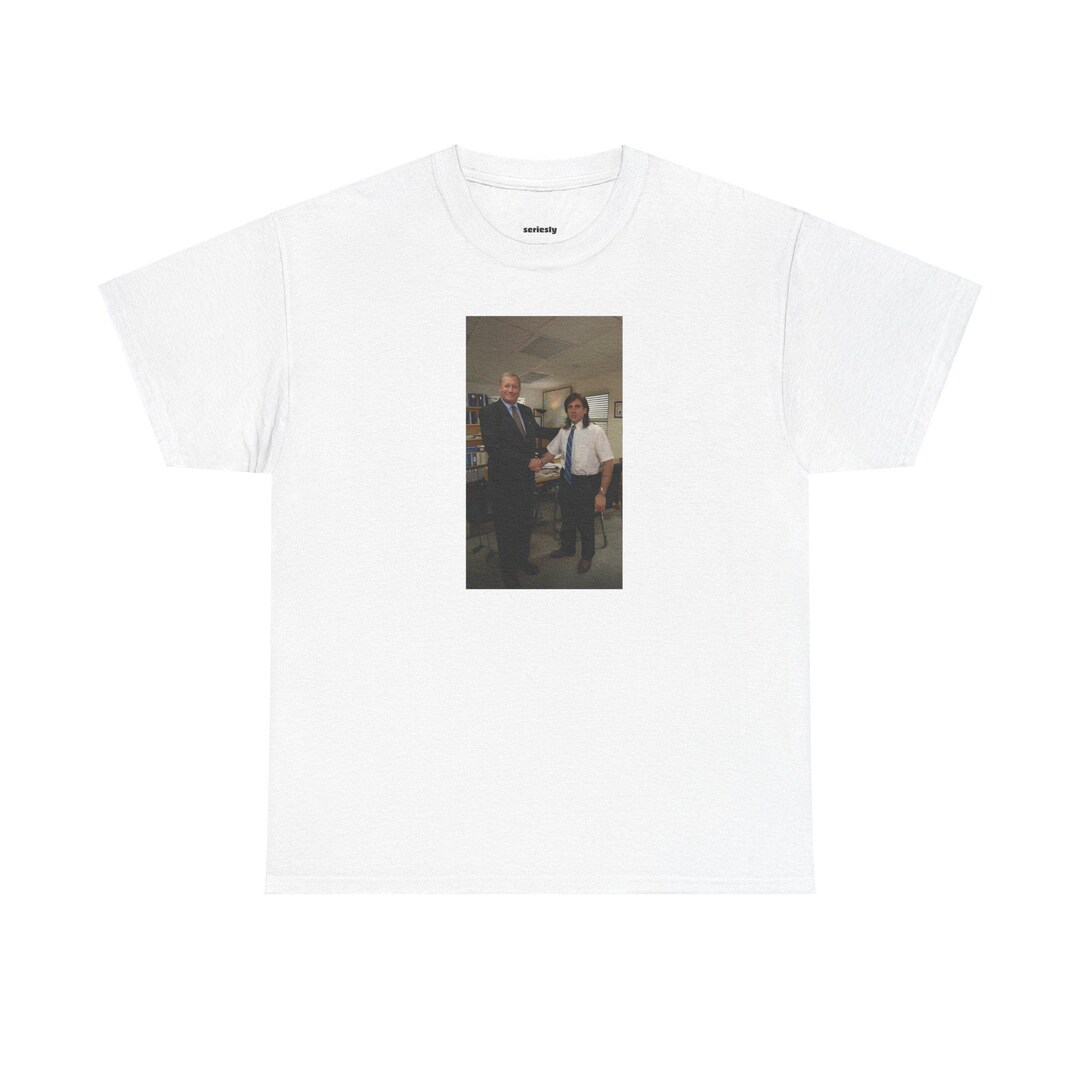 Young Micheal Scott Handshake Aesthetic Tshirt - Etsy
