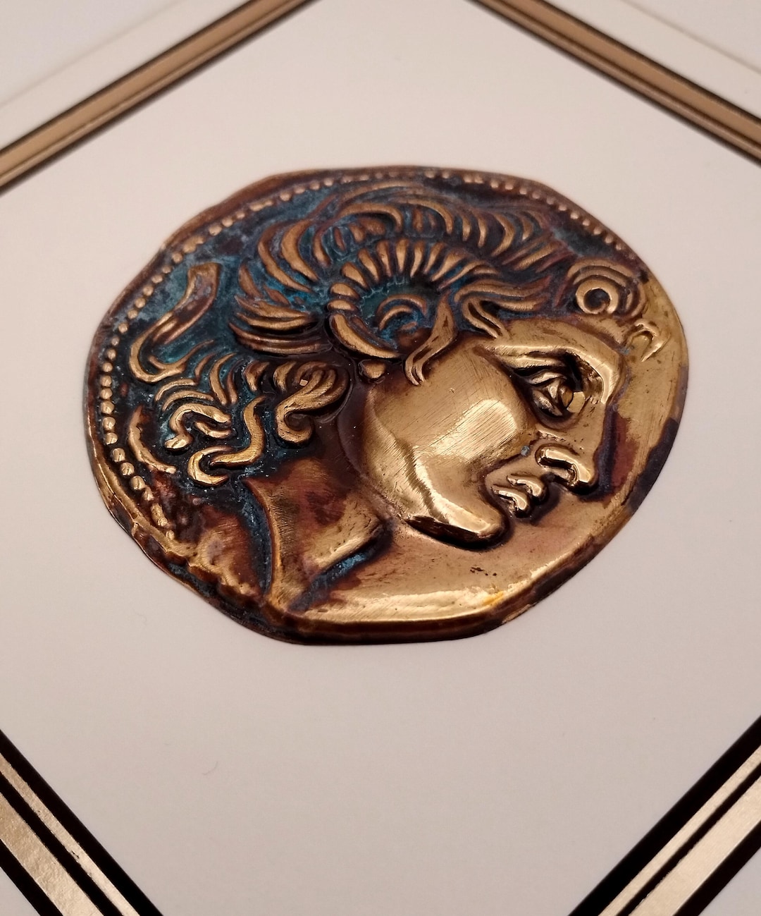 Alexander the Great | Ancient Greek Art | Handmade | Classical Decor ...