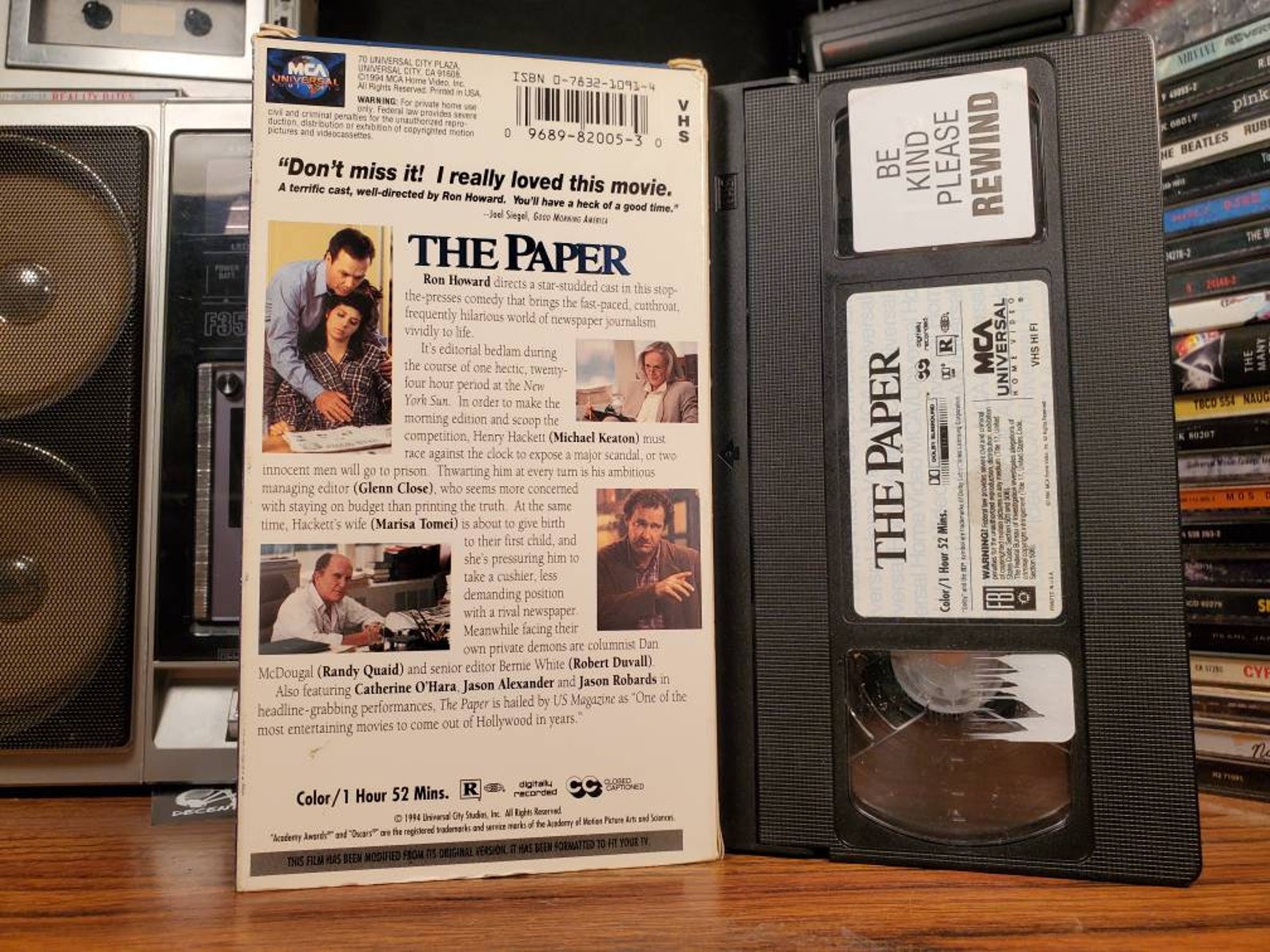 The Paper VHS Video Cassette Tape Movie Vintage Retro VHS | Etsy