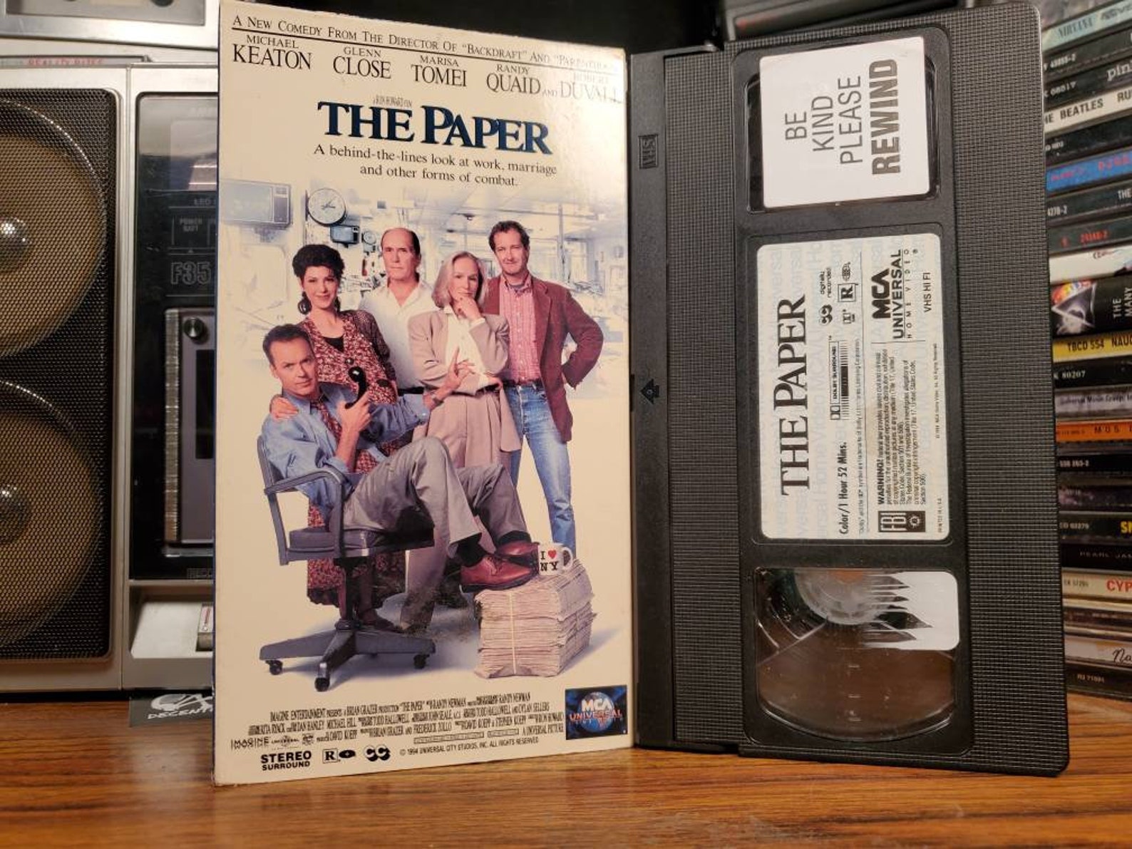 The Paper VHS Video Cassette Tape Movie Vintage Retro VHS | Etsy