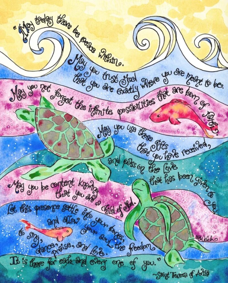 Sea Turtle DIGITAL PDF Pattern for Punch Needle, Embroidery; BUNDLE ...