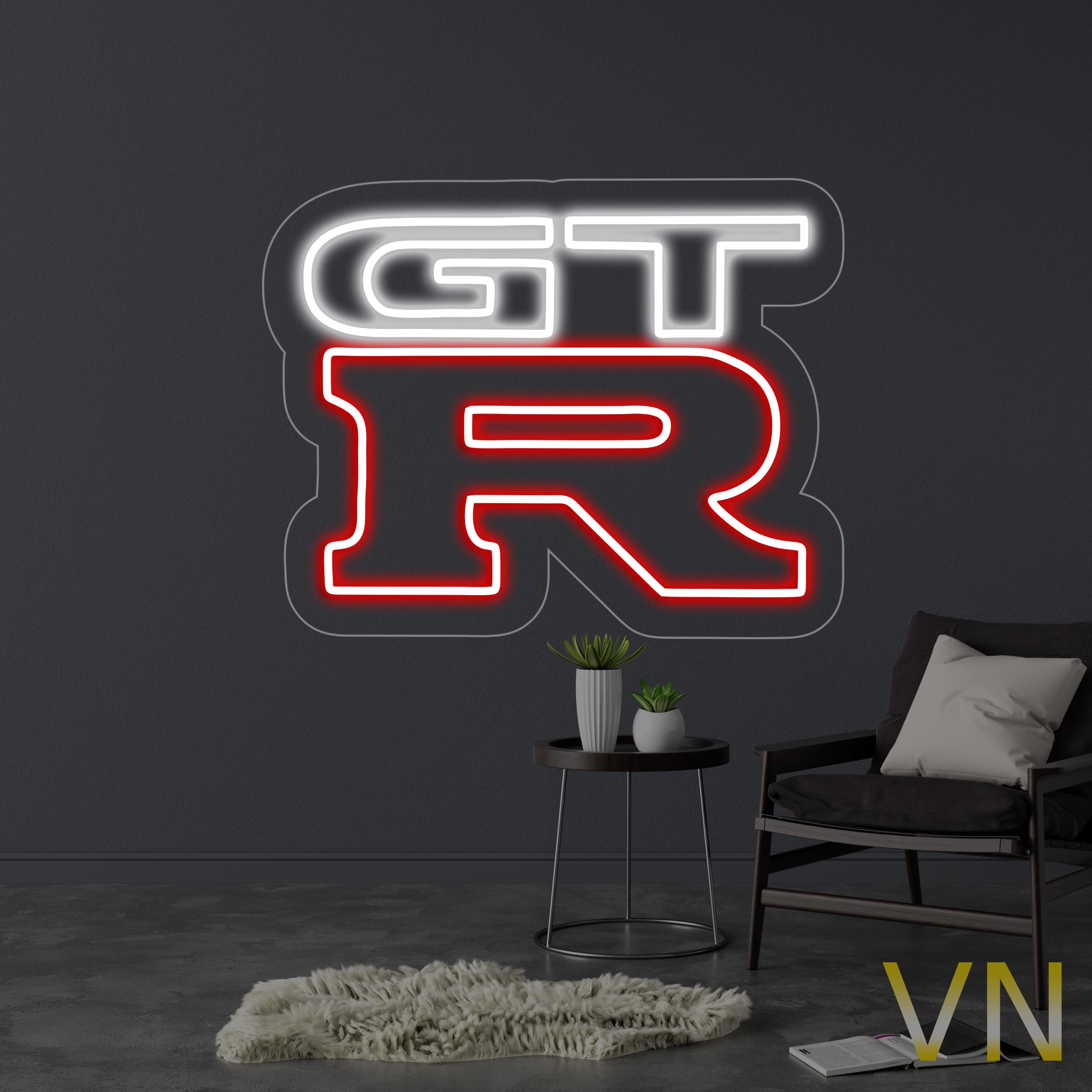 GTR Car Logo Sign Neon Sign / Led Neonsign / Custom Neon Sign / Neon ...